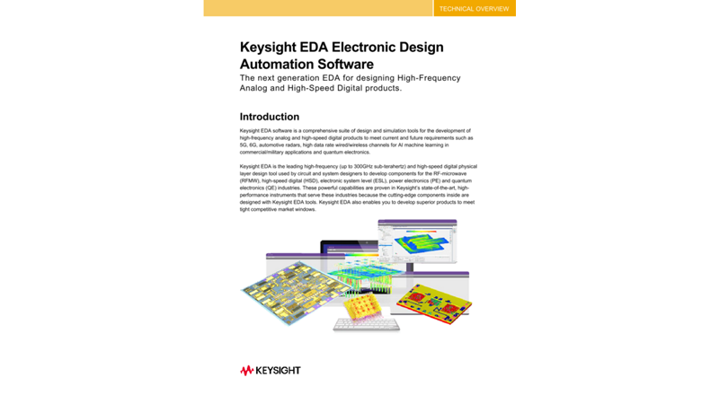 Electronic Design Automation (EDA) Software | Keysight